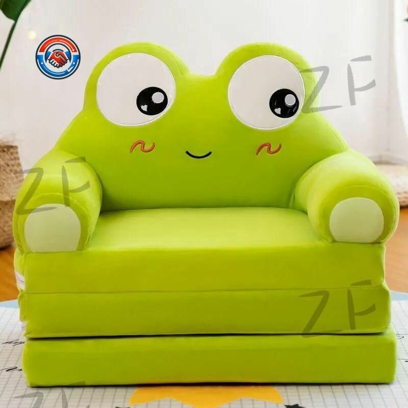 Детское раскладное кресло-диван 2 в 1, мягкая мебель для сна и игры, компактное кресло-кровать для детской комнаты, удобная подушка и безопасный дизайн