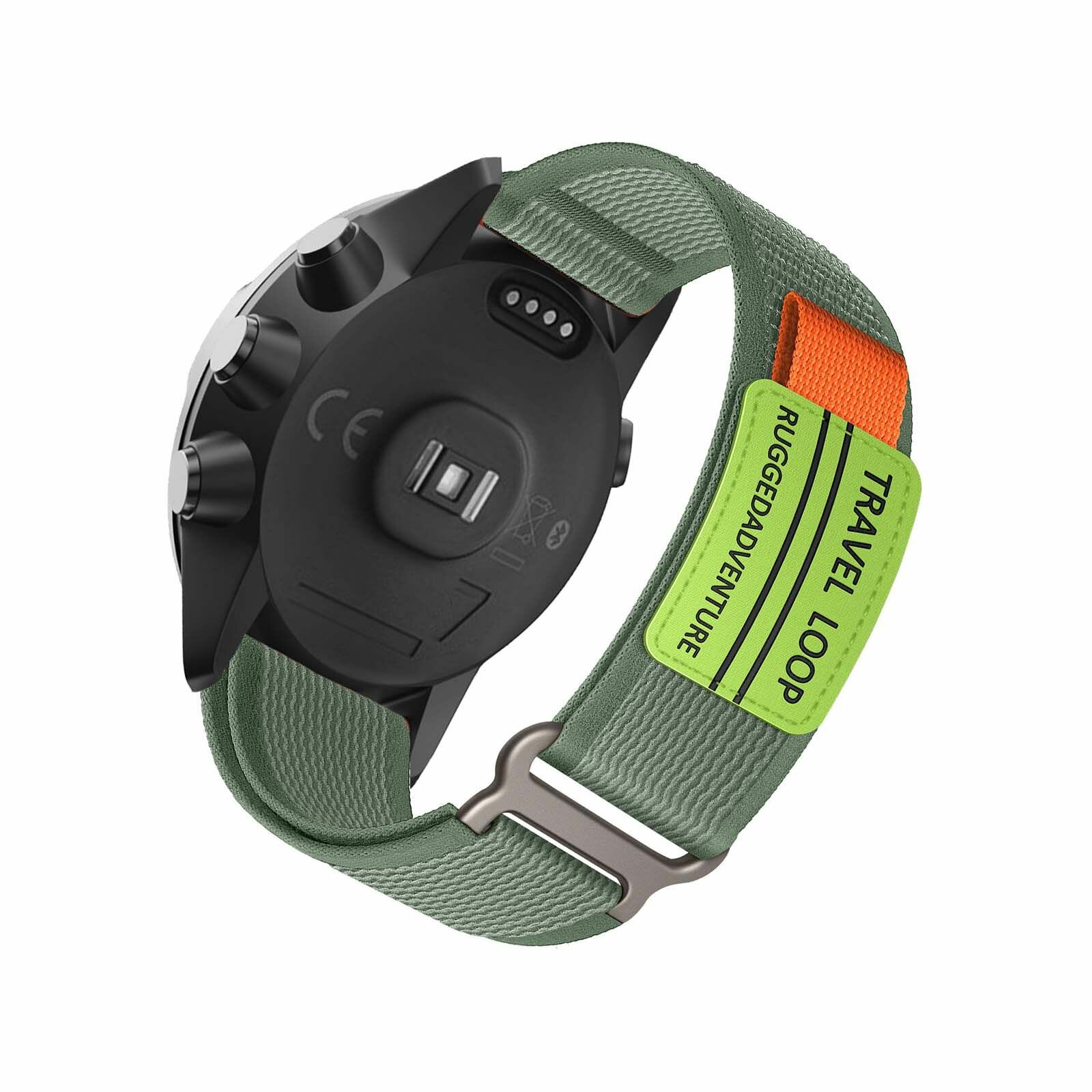 Suunto 7/Spartan Sport/9 Titanium/9 Baro/9 Pемешок Сменный тканевый ремешок из легкого дышащего материала с удобной и надежной застежкой на липучке, регулируемым размером