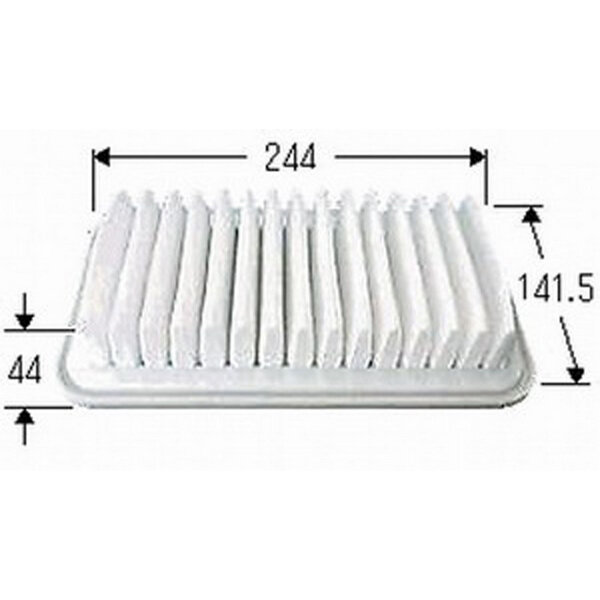 Фильтр воздушный для автомобиля Toyota Daihatsu, JS ASAKASHI A740J (1 шт.)