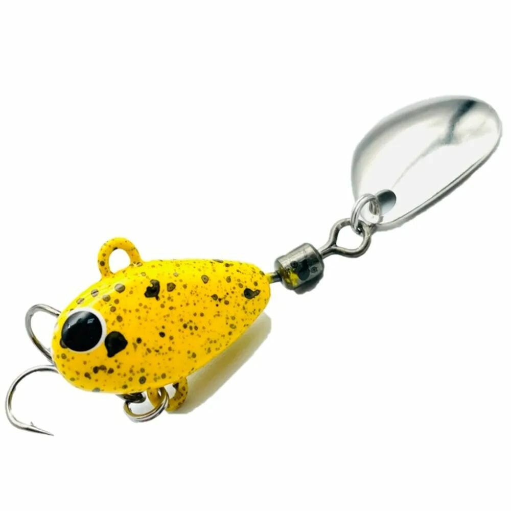 Тейл-спиннер UF STUDIO HURRICANE 4гр yellow