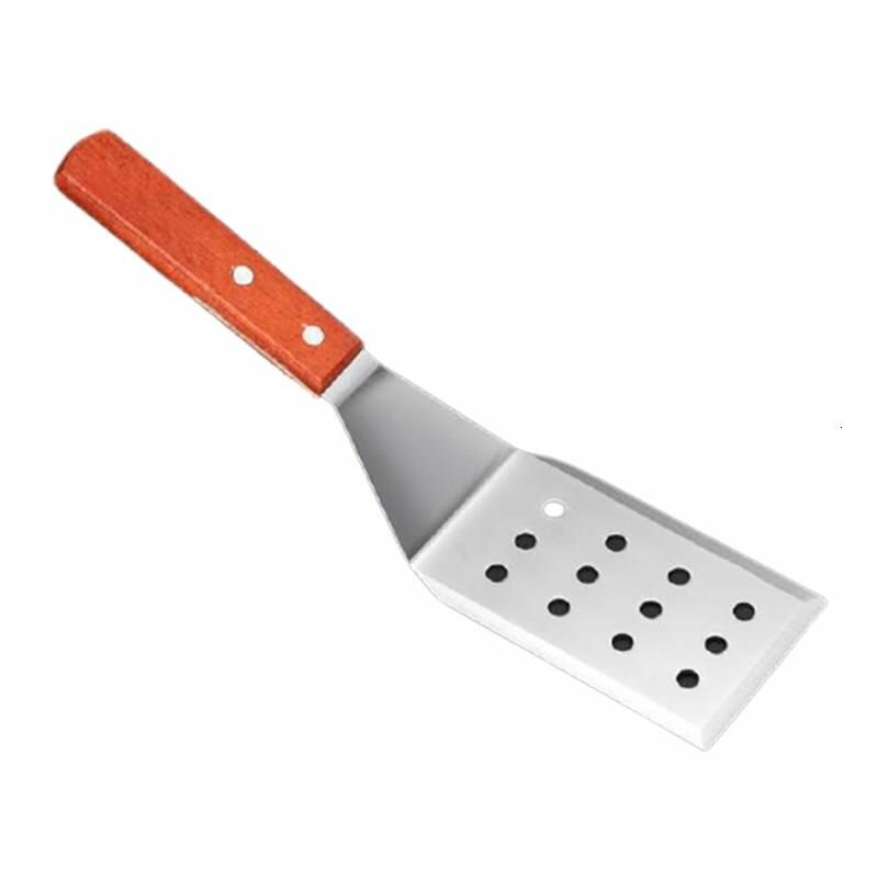 Нержавеющая лопатка для стейков, - Большая лопата с прорезями