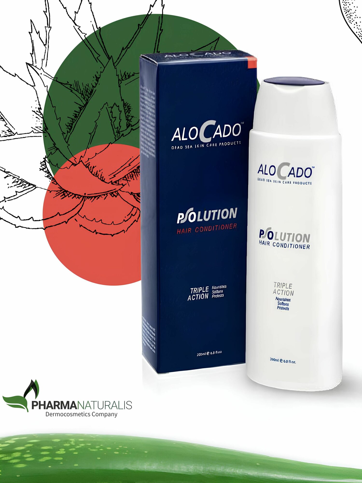 Кондиционер для кожи головы Alocado (Алокадо) от псориаза, перхоти, дерматита