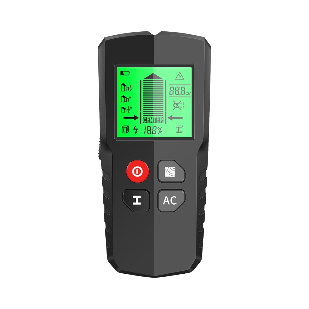 Studs Finder Wall Scanner 5 в 1 Детекторы стоек Детекторы Лучевые искатели Wall Detector Датчик Центр Поиска Провода