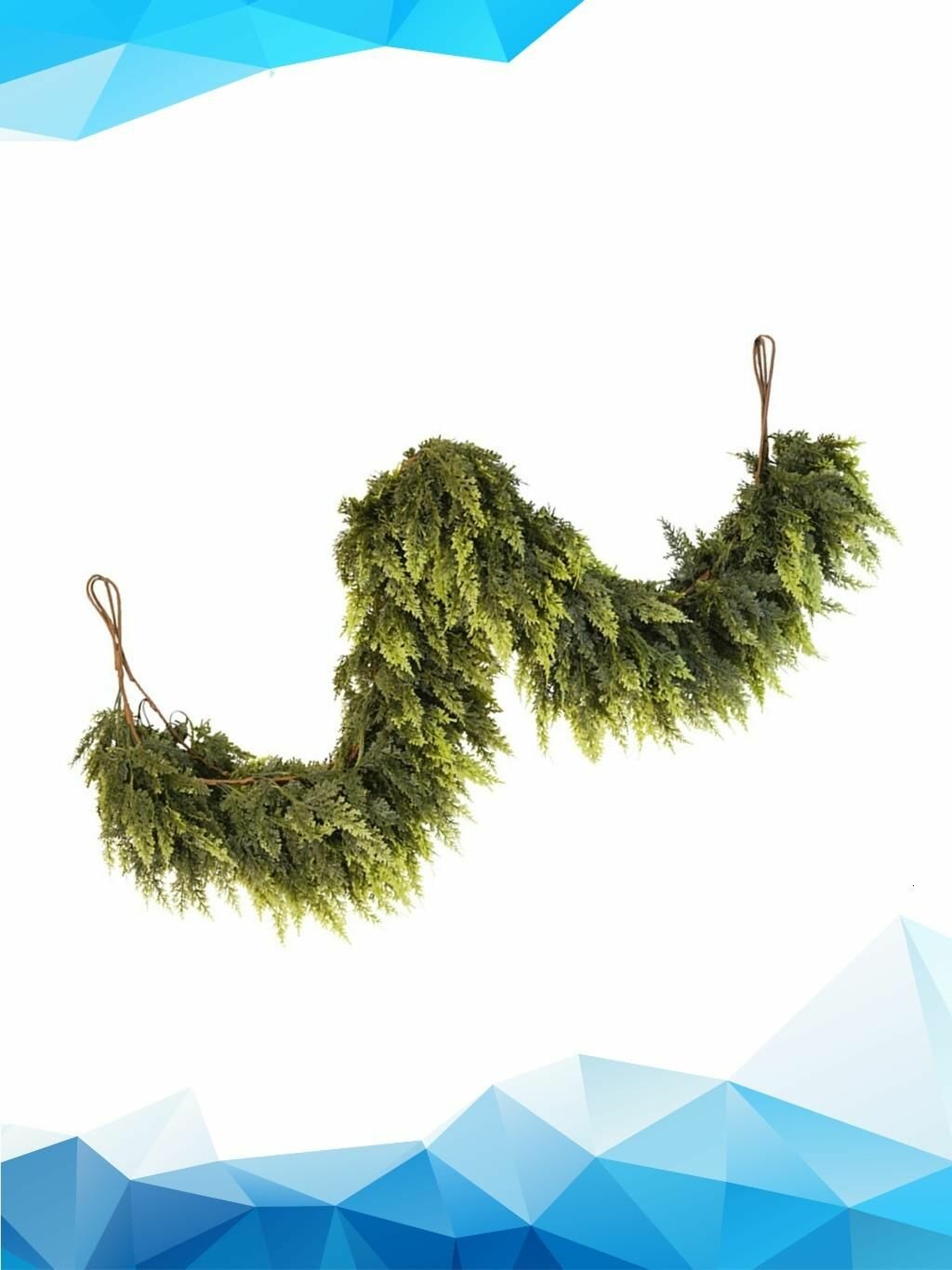 Искусственный сосновый венок 150 см, - 180cm