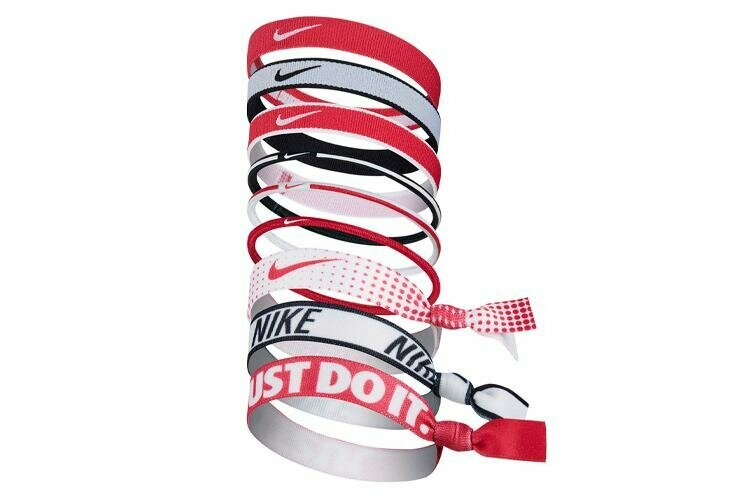 Резинки для волос унисекс Nike Multicolor/Lantern Pink/Black/White, multicolor