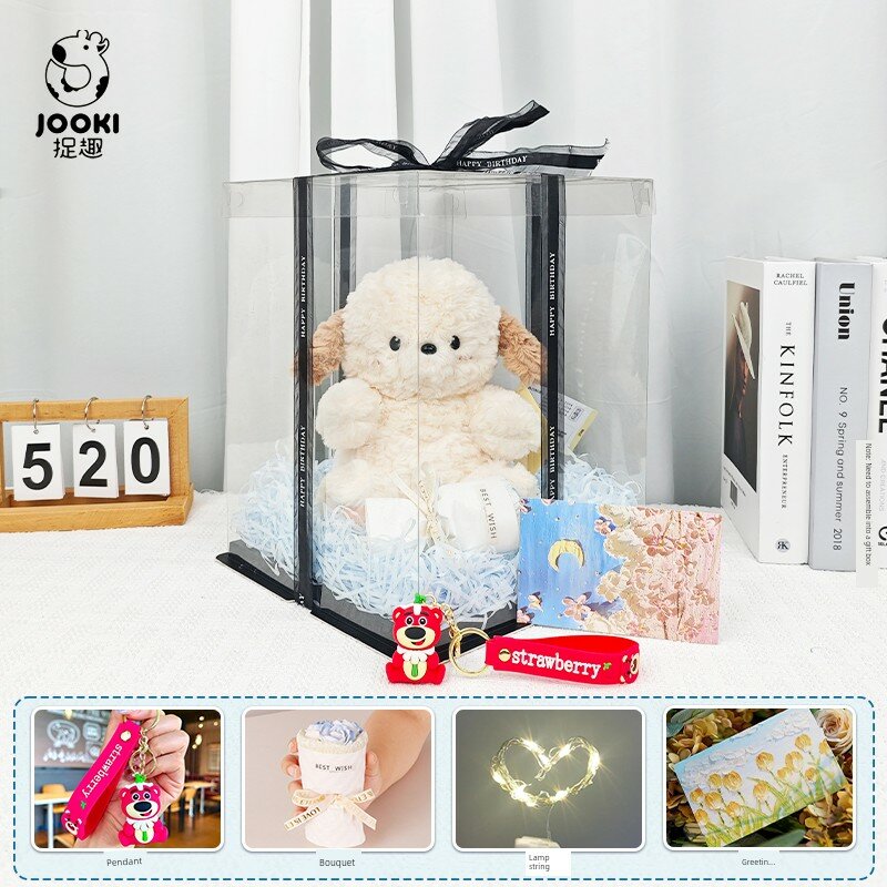 Забавная кукла Berni Puppy, милая мягкая игрушка, кукла-собака, подушка для сна, успокаивающая кукла, подарок для