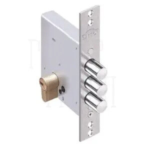 Корпус Elbor (Эльбор) врезного замка Лазурит 1.01.07 /14370/ никель