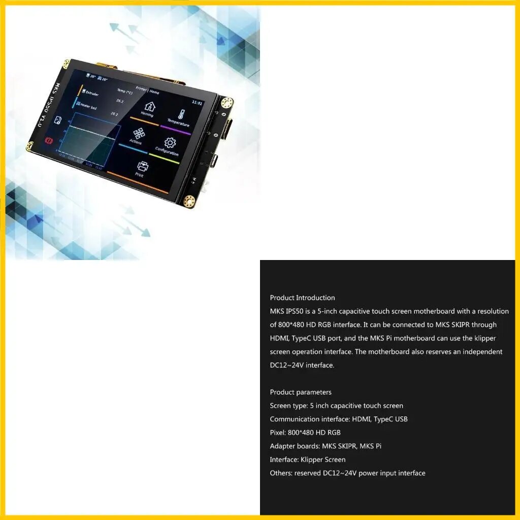 Yesido TFT экран 5 дюймов для 3D-принтера