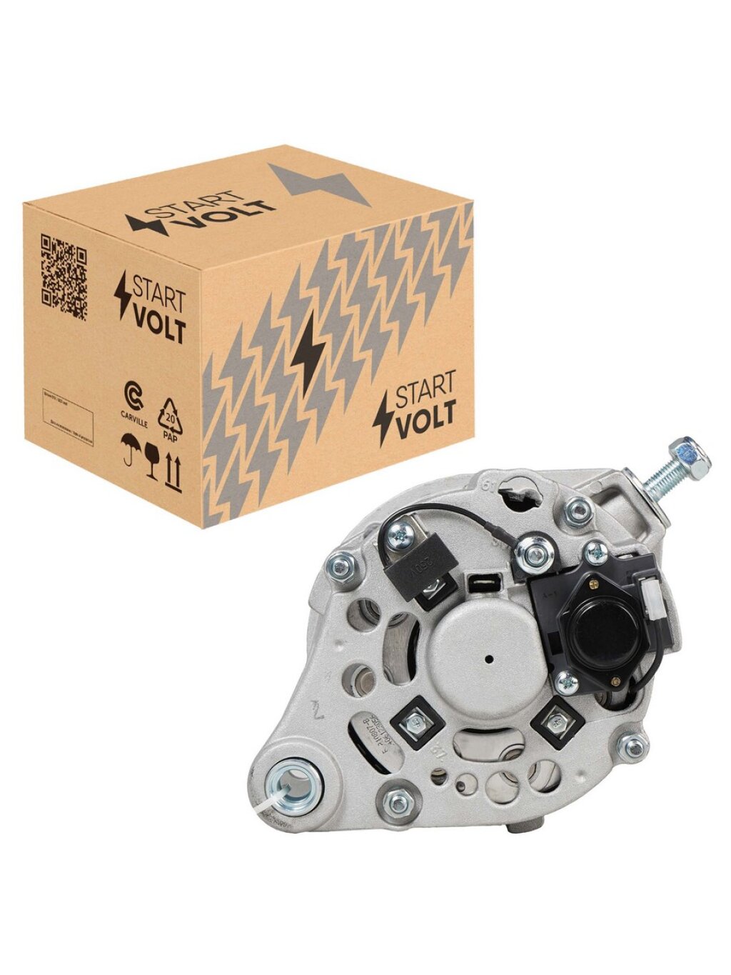 Генератор для а/м ВАЗ 2105/07 инж. "STARTVOLT" (95А)