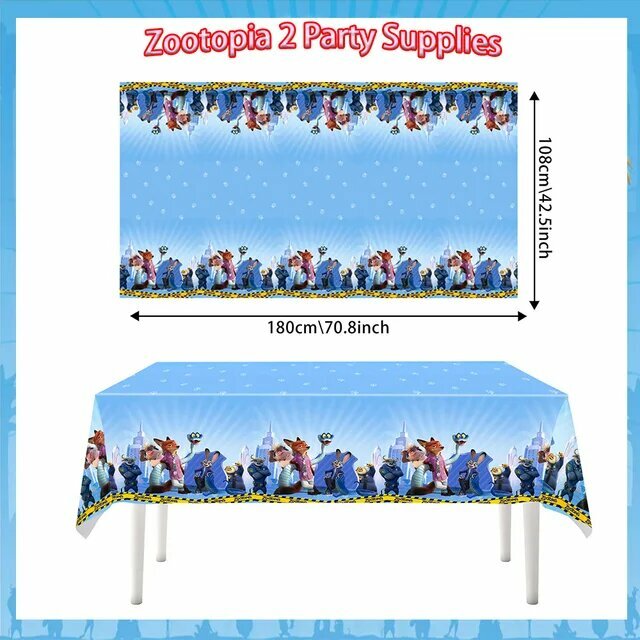 Украшения на день рождения в стиле «Зверополис 2», баннеры на тему «Зверополис», украшения для тортов, воздушные шары, подарочные пакеты, подарки на день рождения для мальчиков и девочек, подарки на детские праздники