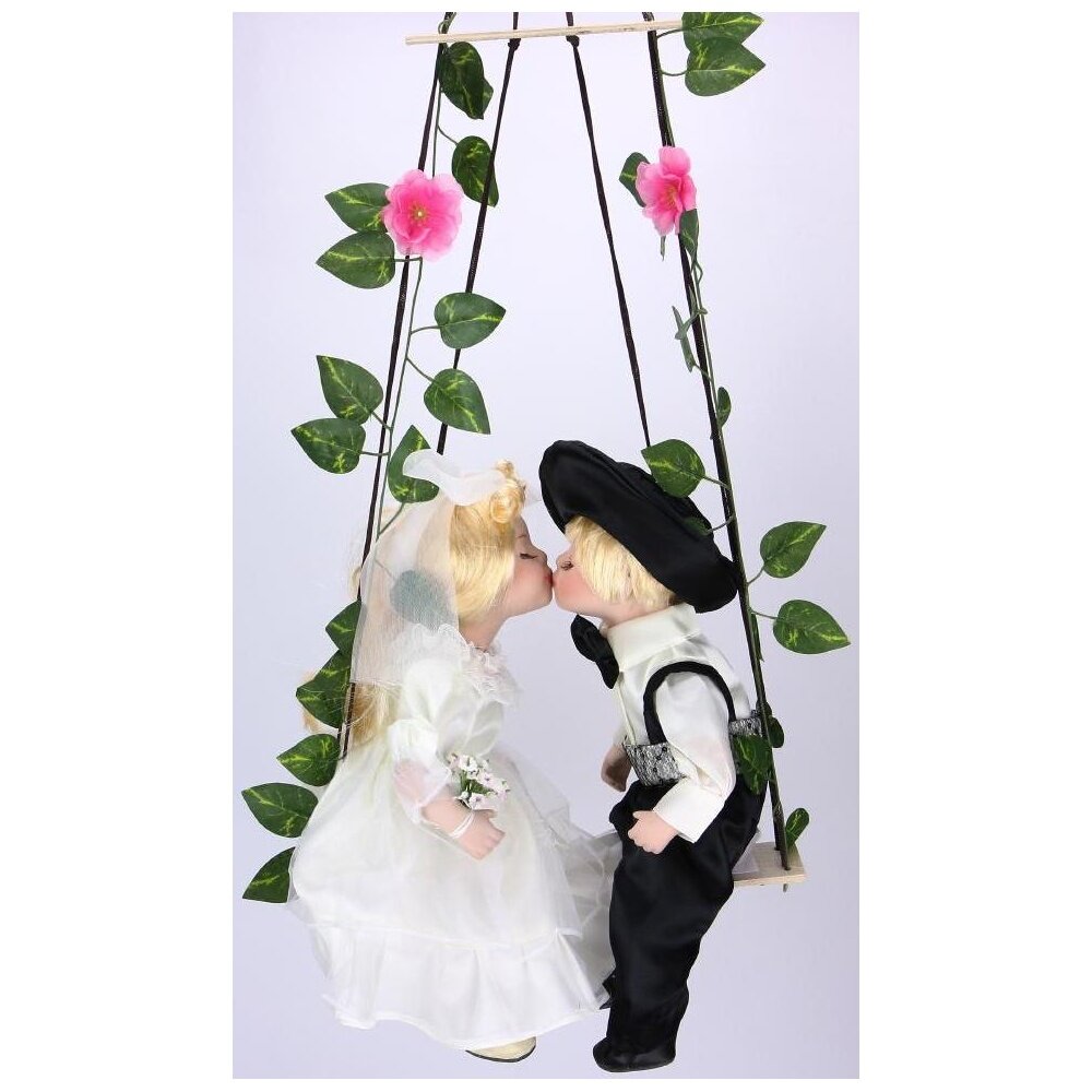 Polly Dolls YF-14124-125-G Куклы фарфоровые polly dolls жених и невеста