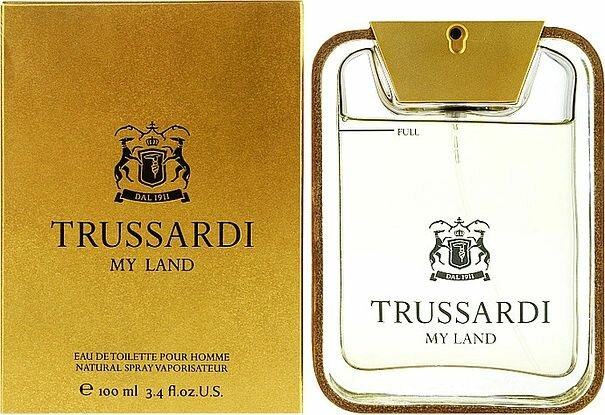 Trussardi my land 100.0ml туалетная вода мужская