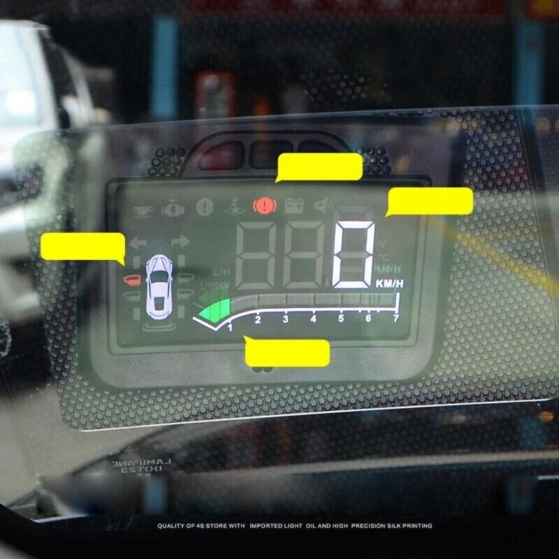 HIGH FLYING Head Up Display HUD для Toyota 4Runner 2010-2019 гг.