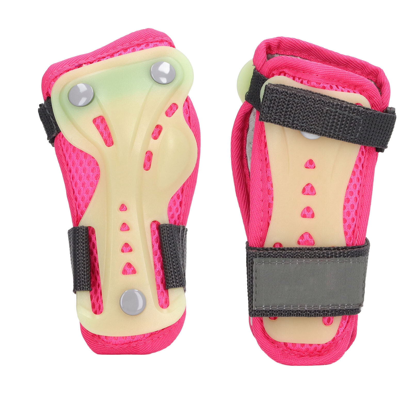 2Pcs Roller Skating Wrist Guards Sweat Absorption Breathable Flexible Kids Brace for Sports Outdoor S (Ages 3 to 7, 33 50lb)