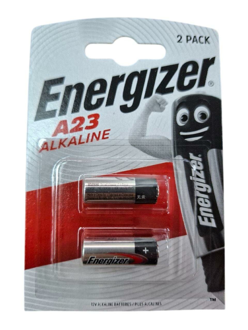 Батарейка Energizer 23A A23 Alkaline 12V BL2 , 2шт.