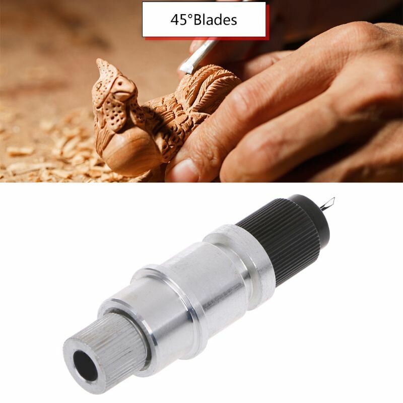 CB09U Держатель ножа для плоттера Small Picture King + 15 плоттеров под углом 45 градусов