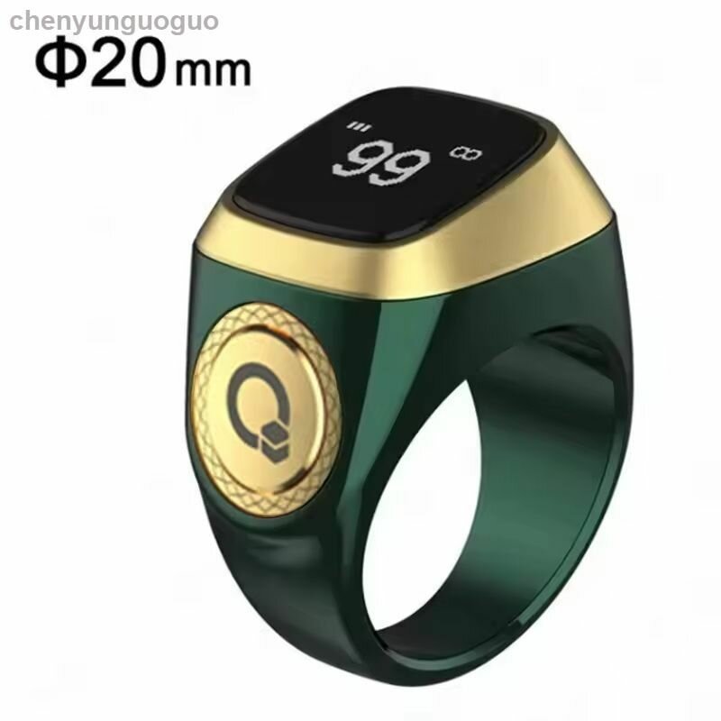 Четки электронные мусульманские, смарт кольцо для тасбиха, Smart Tasbeeh Ring, счетчик молитв
