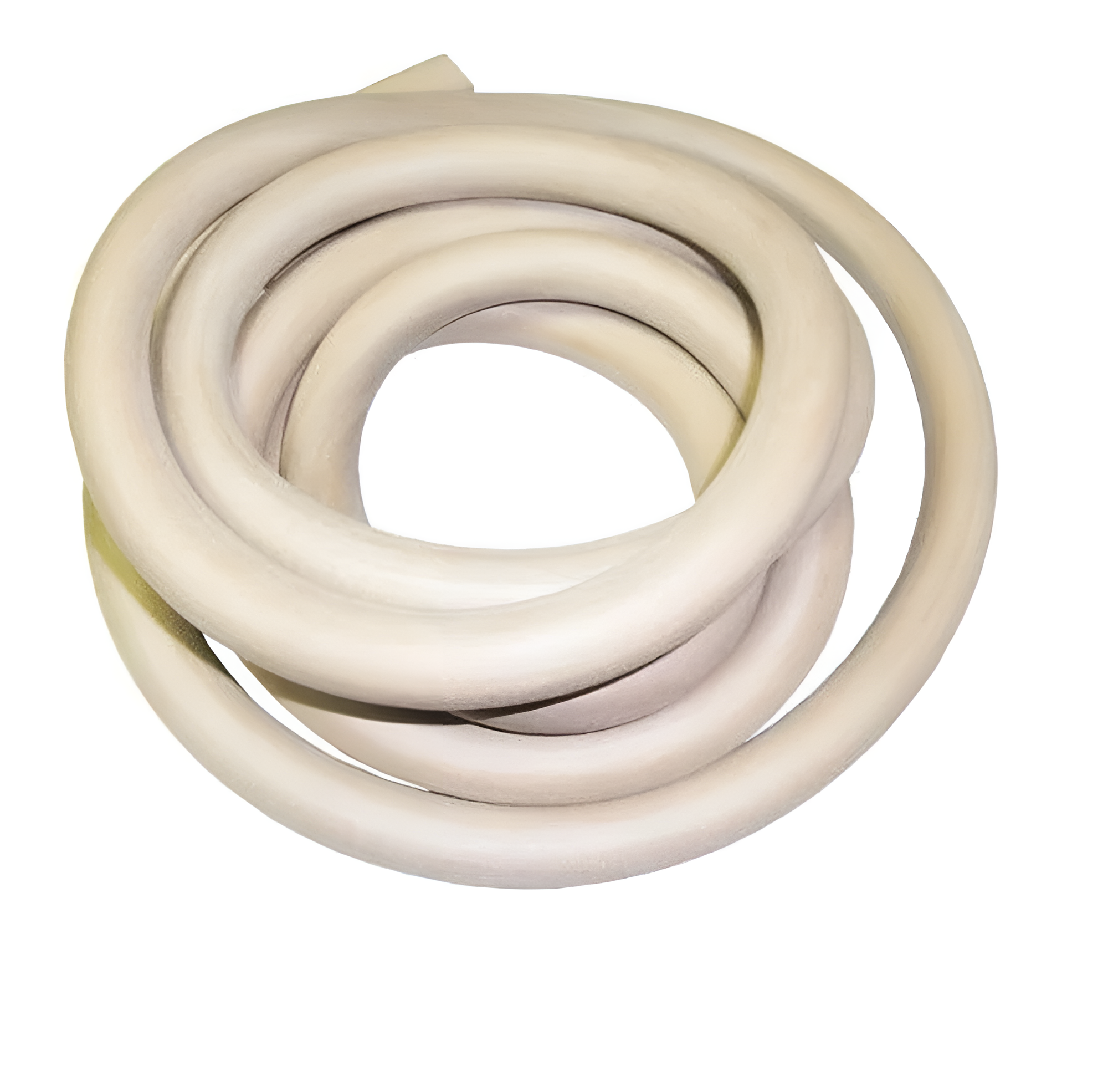 Эспандер трубка резиновая Indigo Sm-075, длина 3 м, 8 мм, бежевый