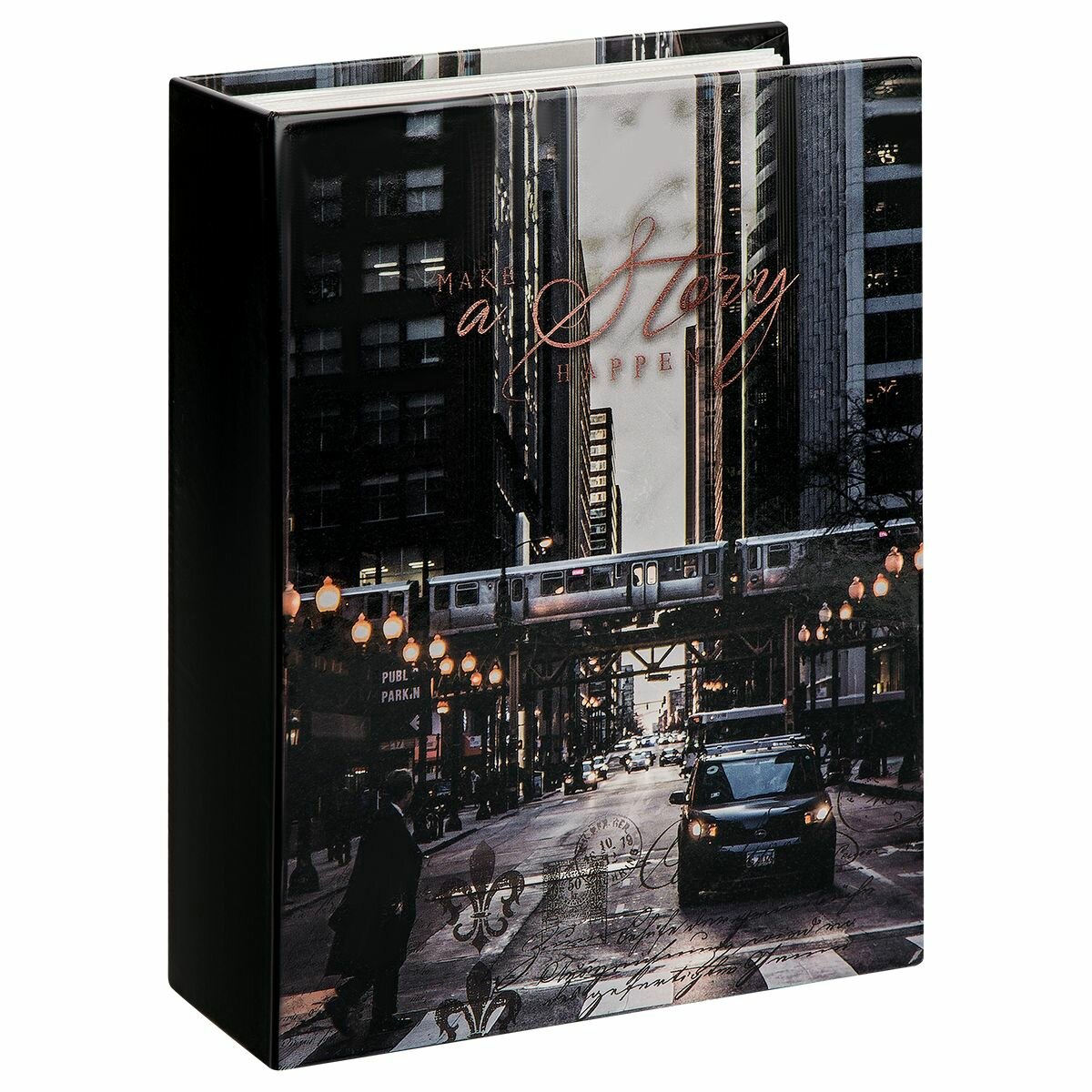 Фотоальбом 100 фото 10x15см, ArtSpace "The rhythm of the big city" (PA100_66510)