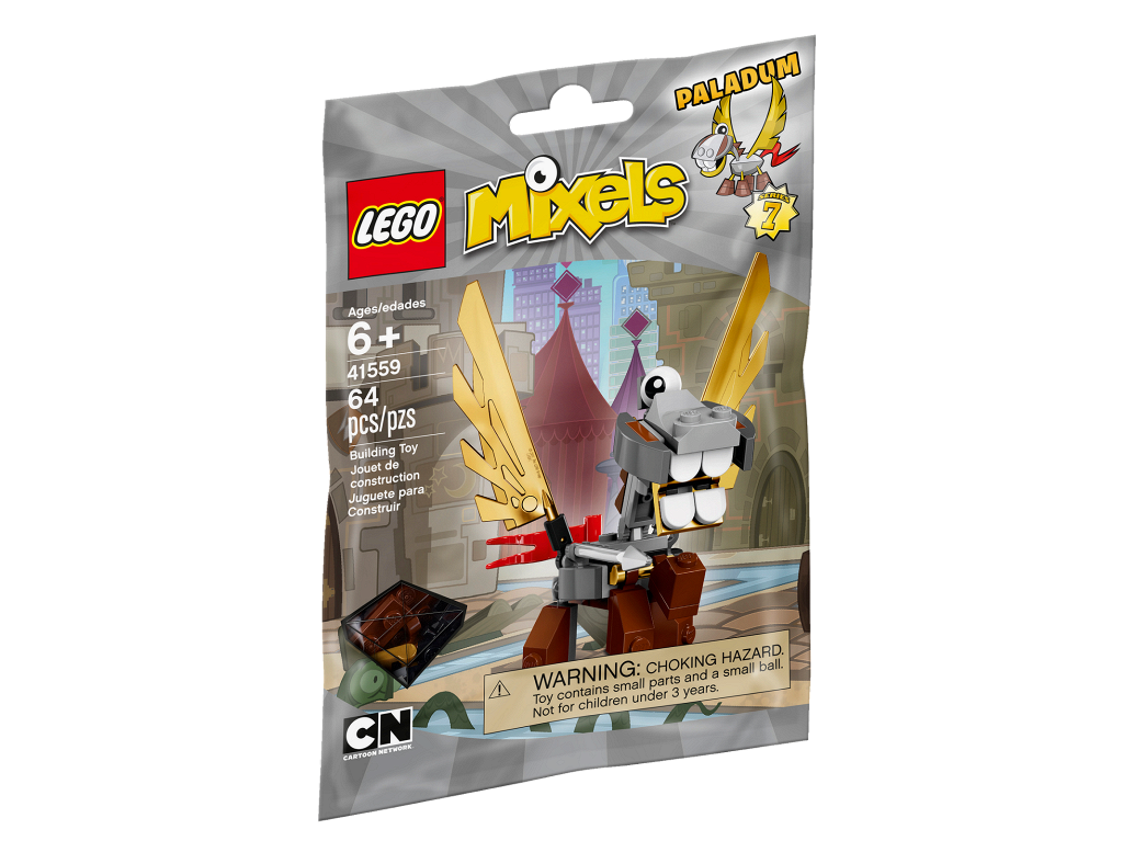 Конструктор LEGO Mixels Series 7 Paladum 41559, 64 детали, от 6 лет