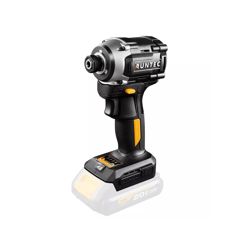 RUNTEC PRO Винтоверт ударный аккумуляторный 1/4", 20В, 230Нм, без АКБ и ЗУ RT-ED233W