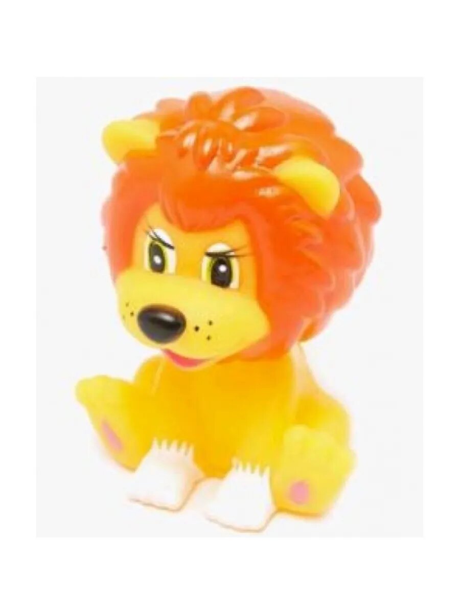 Игрушка пластизоль для ванны союзмультфильм львёнок, в сетк