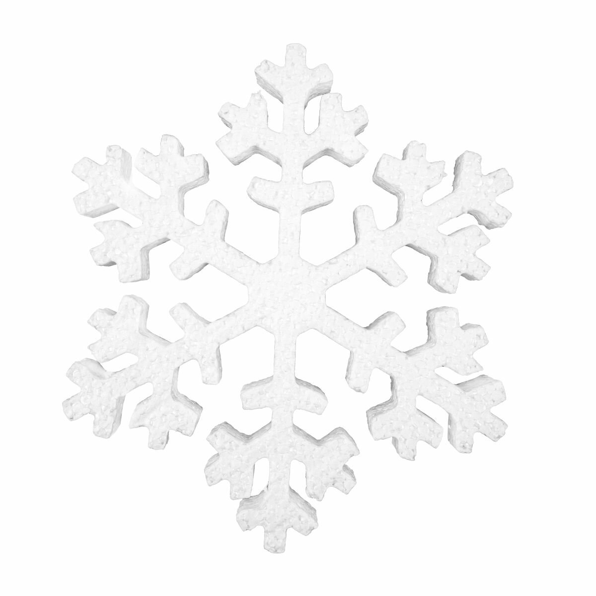Заготовка из пенопласта 15 см Снежинка Love2art DPZ-S 06 Снежная зима