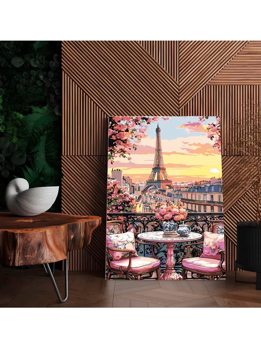 Картина по номерам Эйфелева-Башня