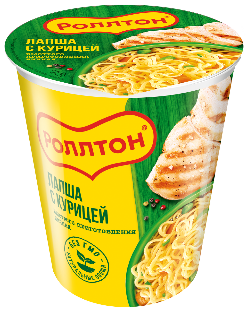 Лапша Роллтон Горячая порция с курицей 70 г