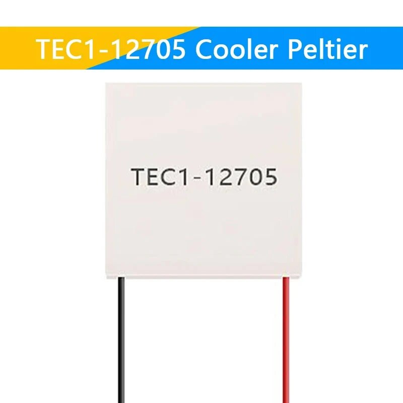 Модуль термоэлектрического охлаждения TEC1 12В 40x40 мм 1PCS, TEC1-12705