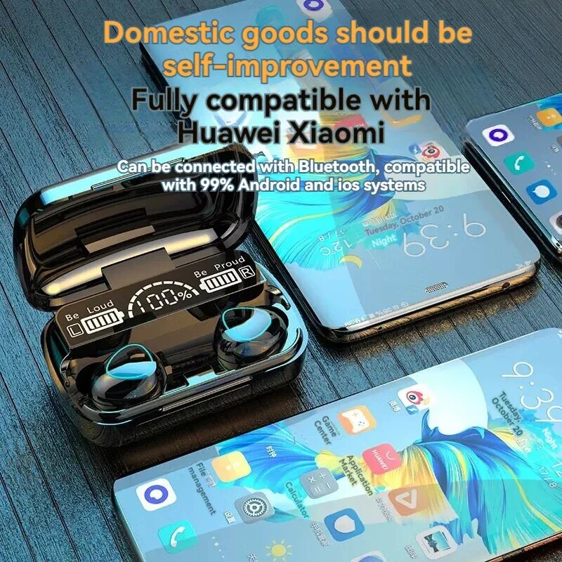 KLQ Airs Pro наушники iOS сенсор control plastic — фото 1