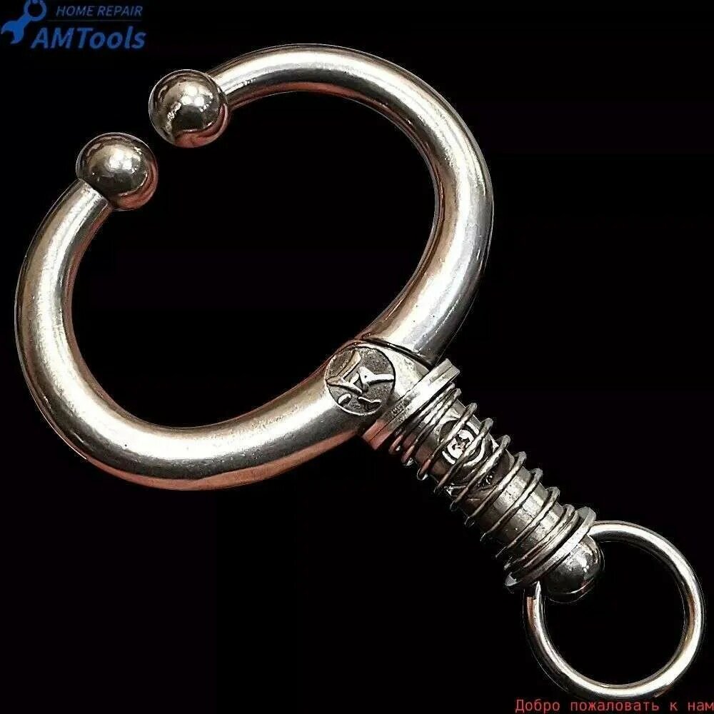 Большое пружинное кольцо для носа коровы из нержавеющей стали / сельскохозяйственное животное бык/Небольшой размер