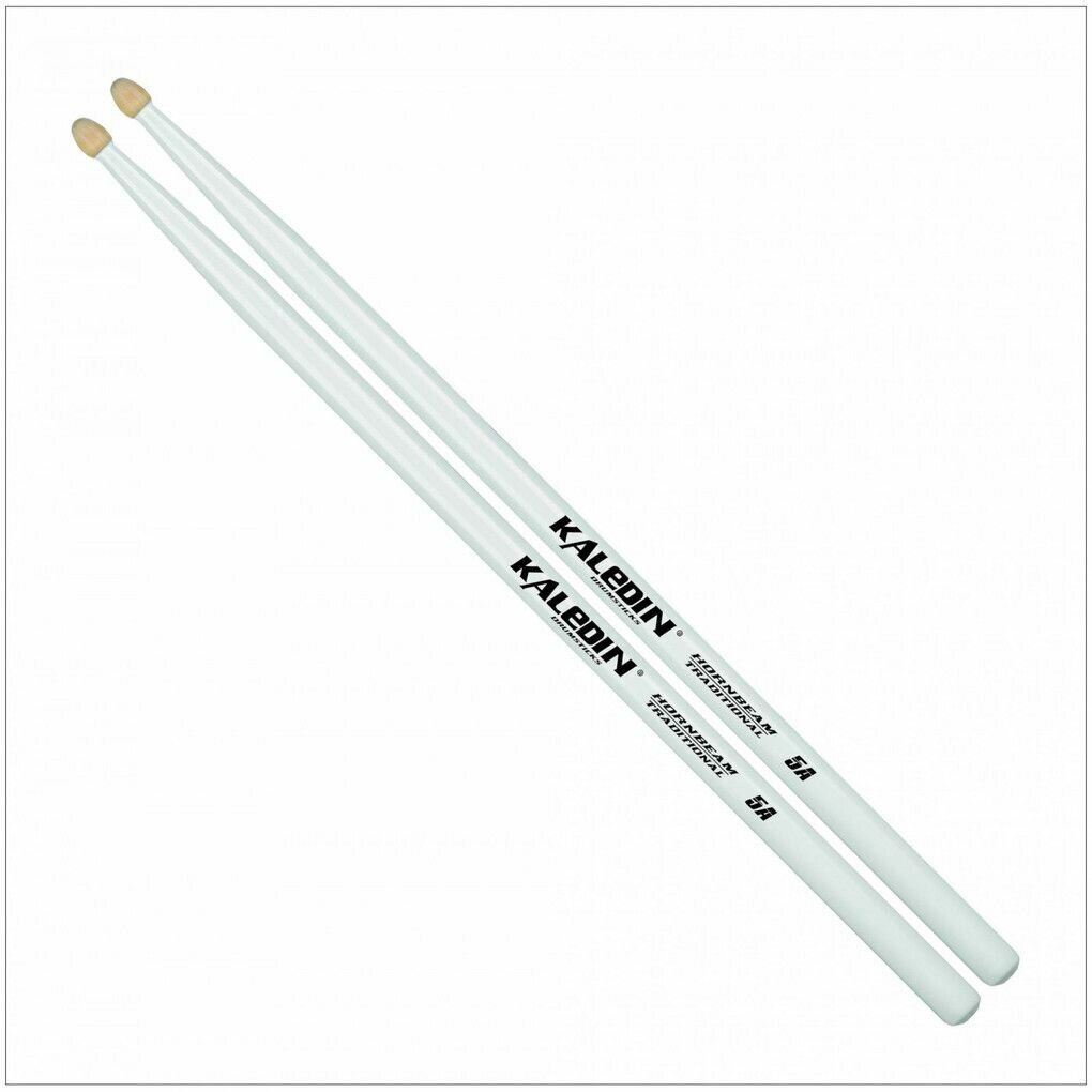 KALEDIN DRUMSTICKS 7KLHBW5A - Барабанные палочки 5A WHITE