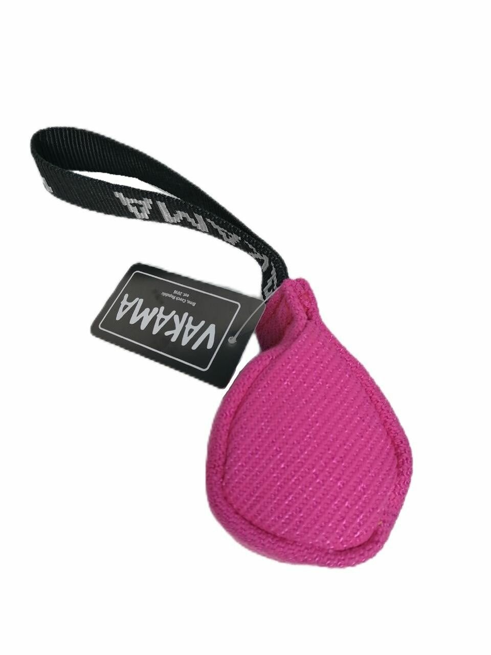 Мяч "Капля" Vakama мягкий ринговый с ручкой для собак