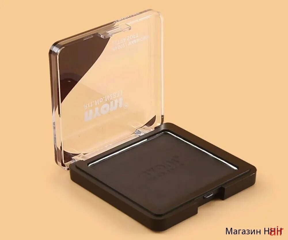 Угольная пудра прессованная для рисования светло-жёлтая