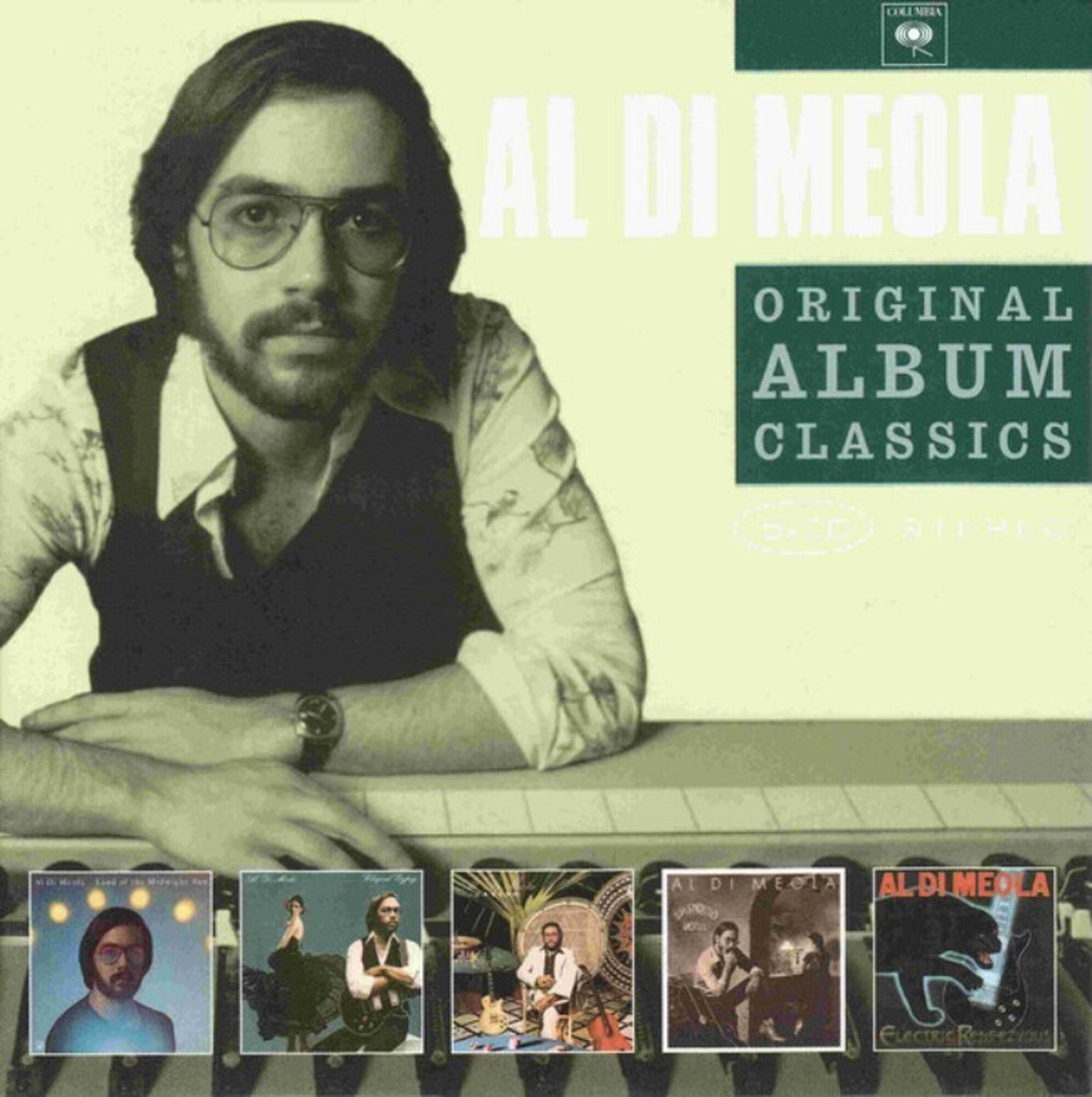 Музыкальный диск Al Di Meola Original Album Classics, 5CD, Fusion, Sony Music, 2010, импортное издание