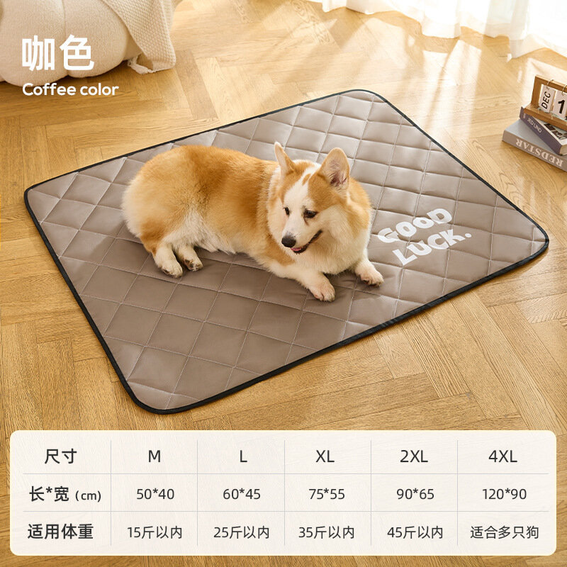 Всесезонный коврик для сна для собак, влагостойкий напольный коврик, водонепроницаемая и мочеустойчивая будка,