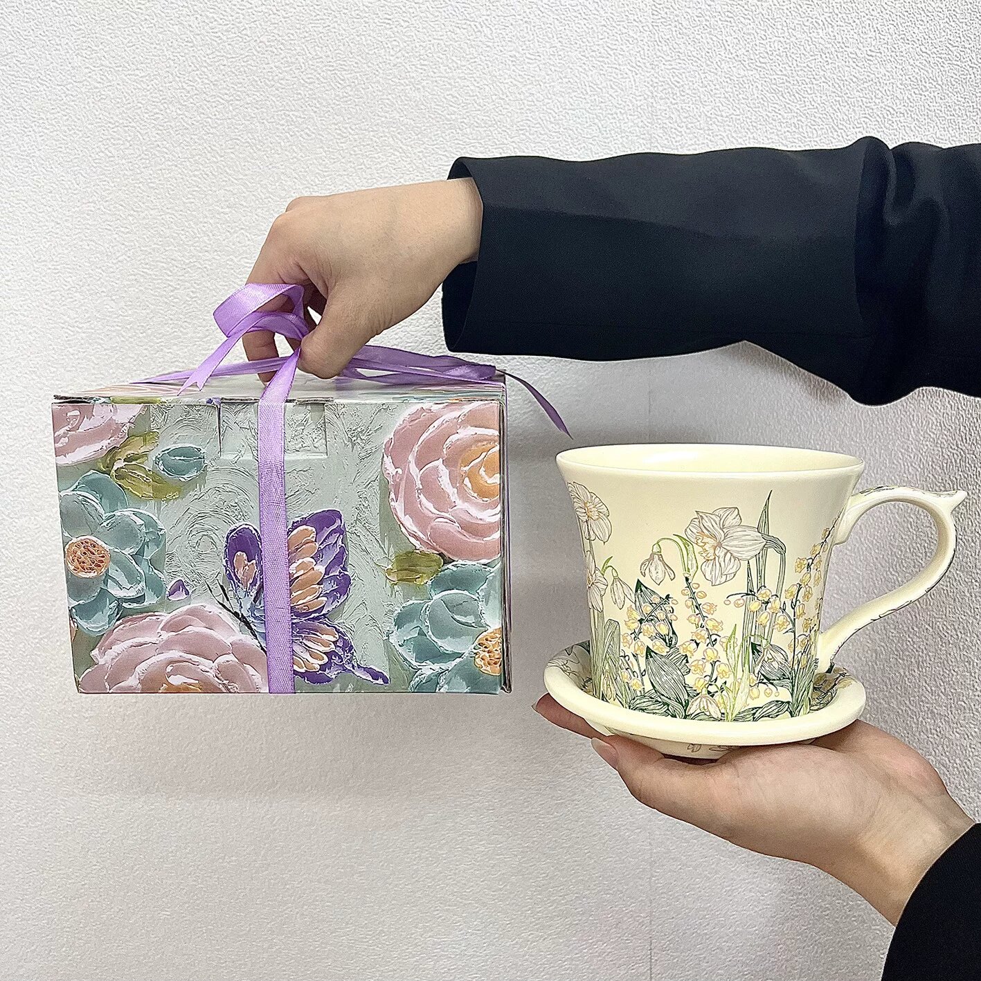 Кружка в ретро-стиле, изысканная керамическая креативная чашка для кофе, практичная чашка для послеобеденного чая,