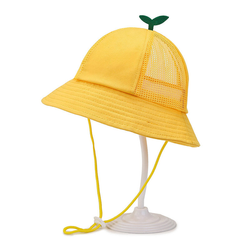 Мягкая и жесткая текстурка JYL Шапка детская лето для улицы солнцезащитная хлопок / B-642
