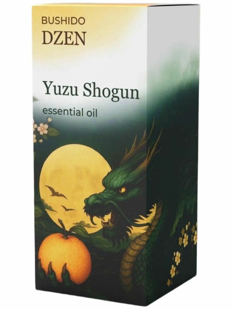 Эфирное масло Юдзу Shogun Aroma Dzen 5 мл для ароматерапии, бани, йоги