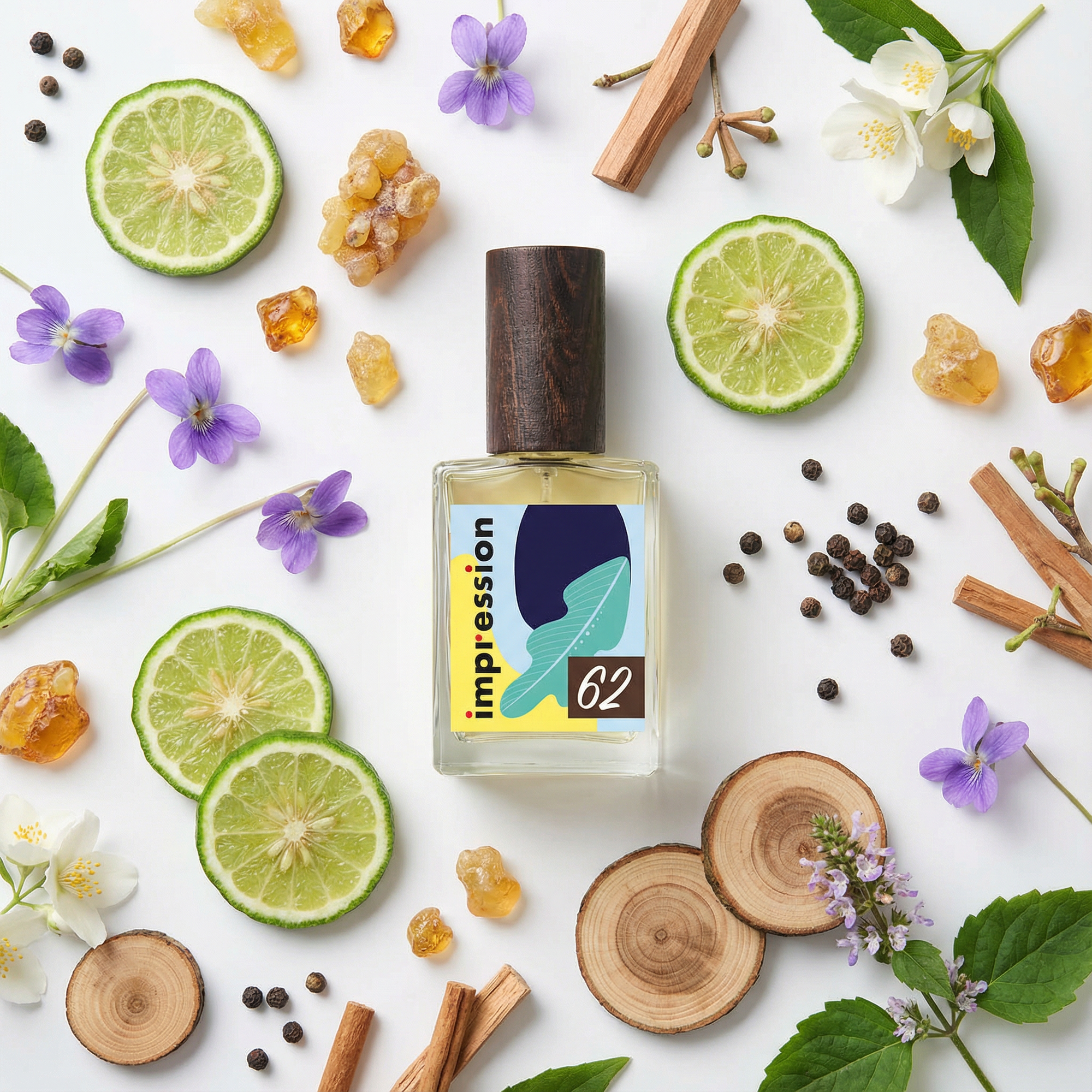 Духи SE Perfumes №62 Selection Excellence, унисекс, древесные, пряные, 30 мл.