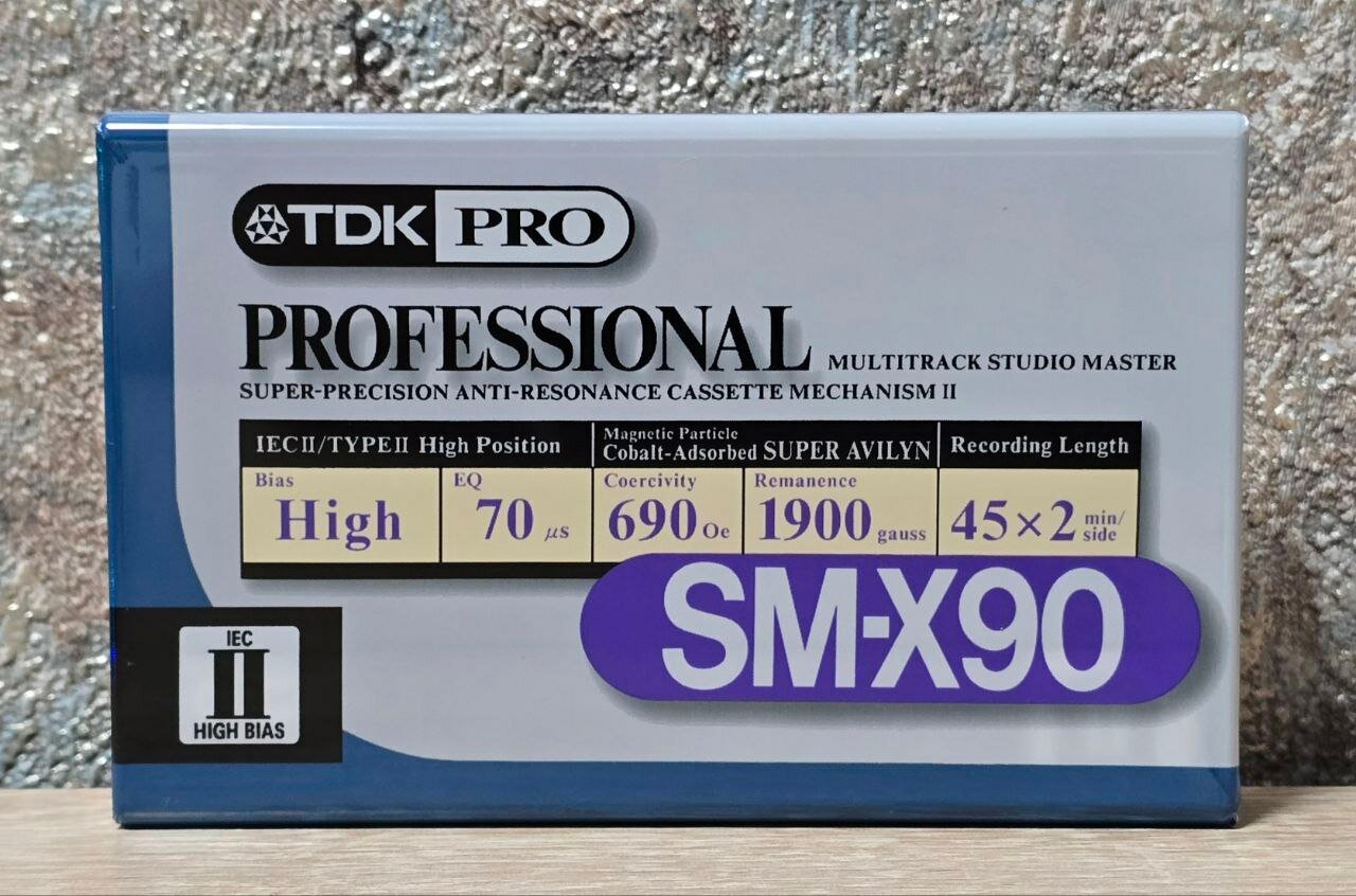Аудиокассета TDK PRO SM-X90