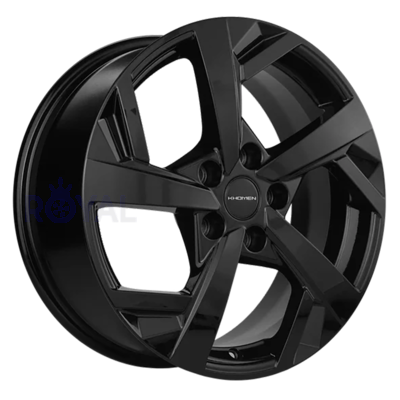 Литой колесный диск Khomen Wheels KHW1712 (Sportage) 7x17/5x114,3 ET48,5 D67,1 Black