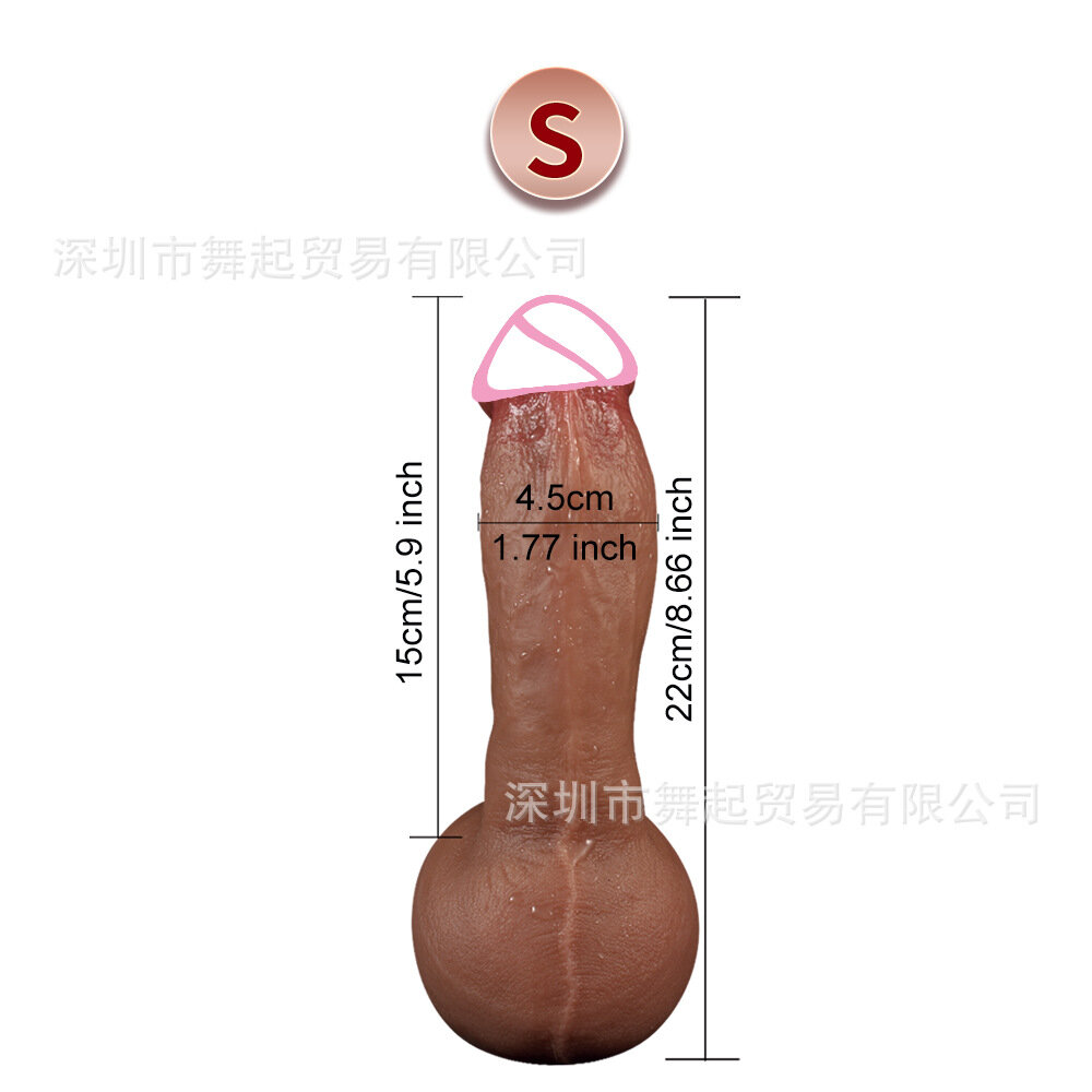 Внешняя торговля силиконовый пенис ручной dildo для женщин без яиц массажер поддельный пенис для женщин секс-игрушки