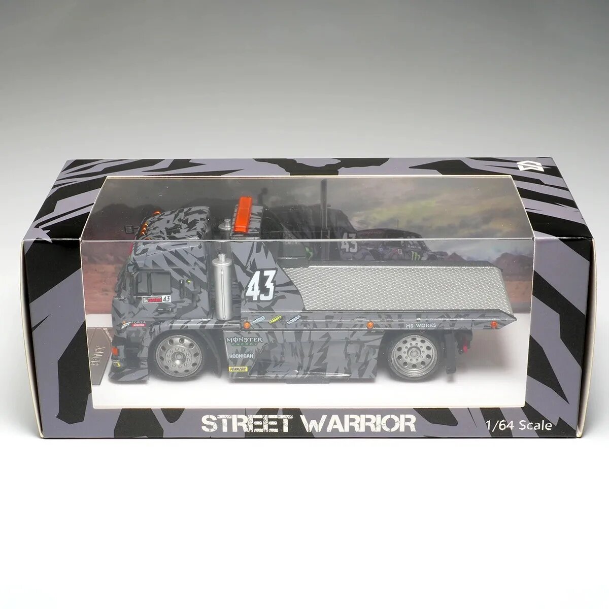 Модель автомобиля SW 1:64 Mustang Hoonicorn RTR F150 Hoonitruck Panda Subaru Impreza WRX STI Rally Block43