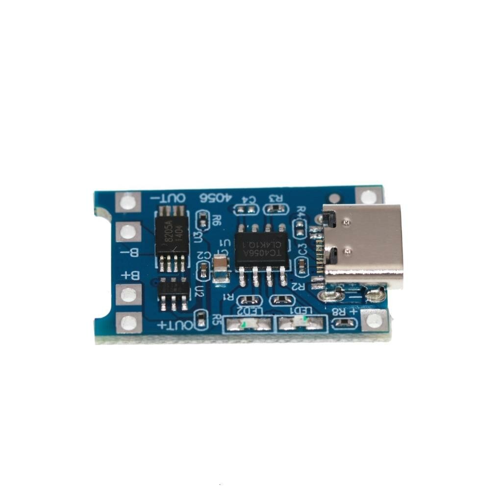 Модуль платы зарядки литиевой батареи TP4056 1A TYPE C