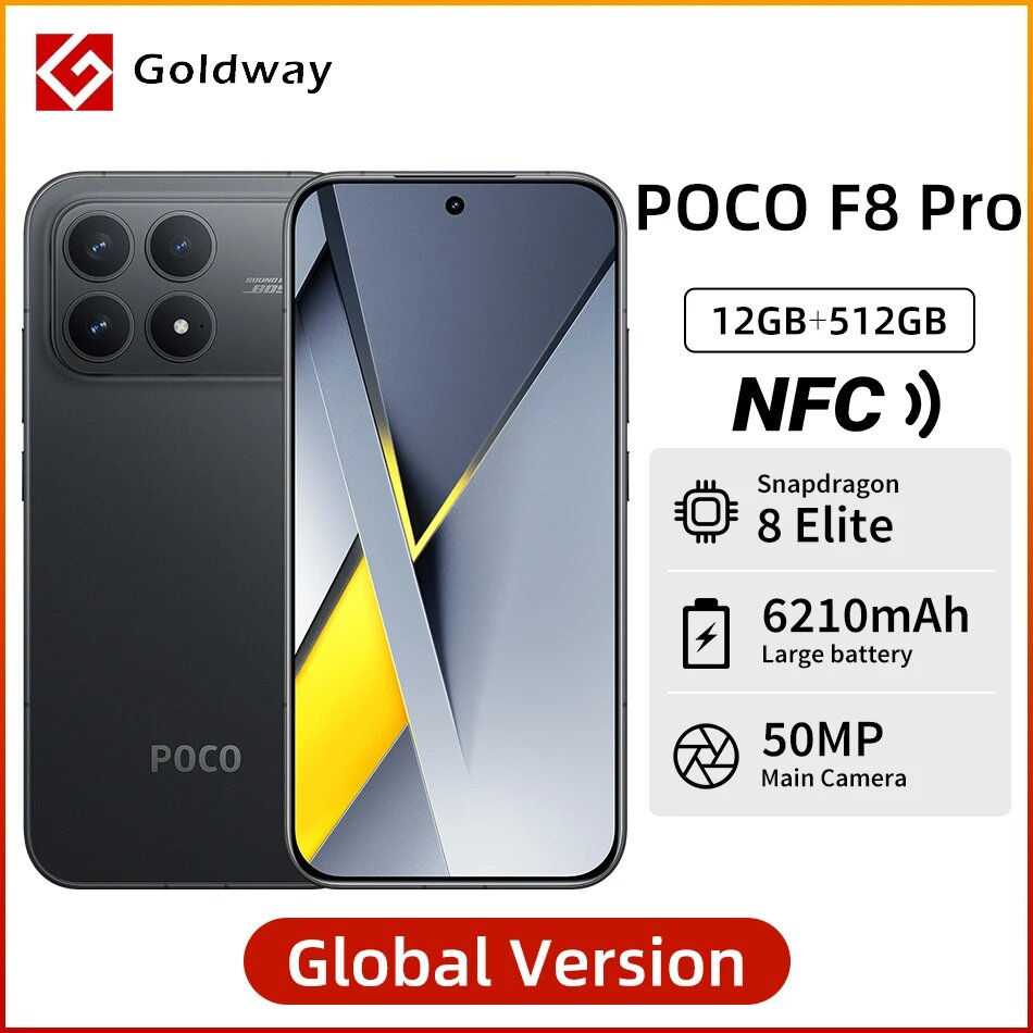 Смартфон Poco F8 Pro, 12/512ГБ, global