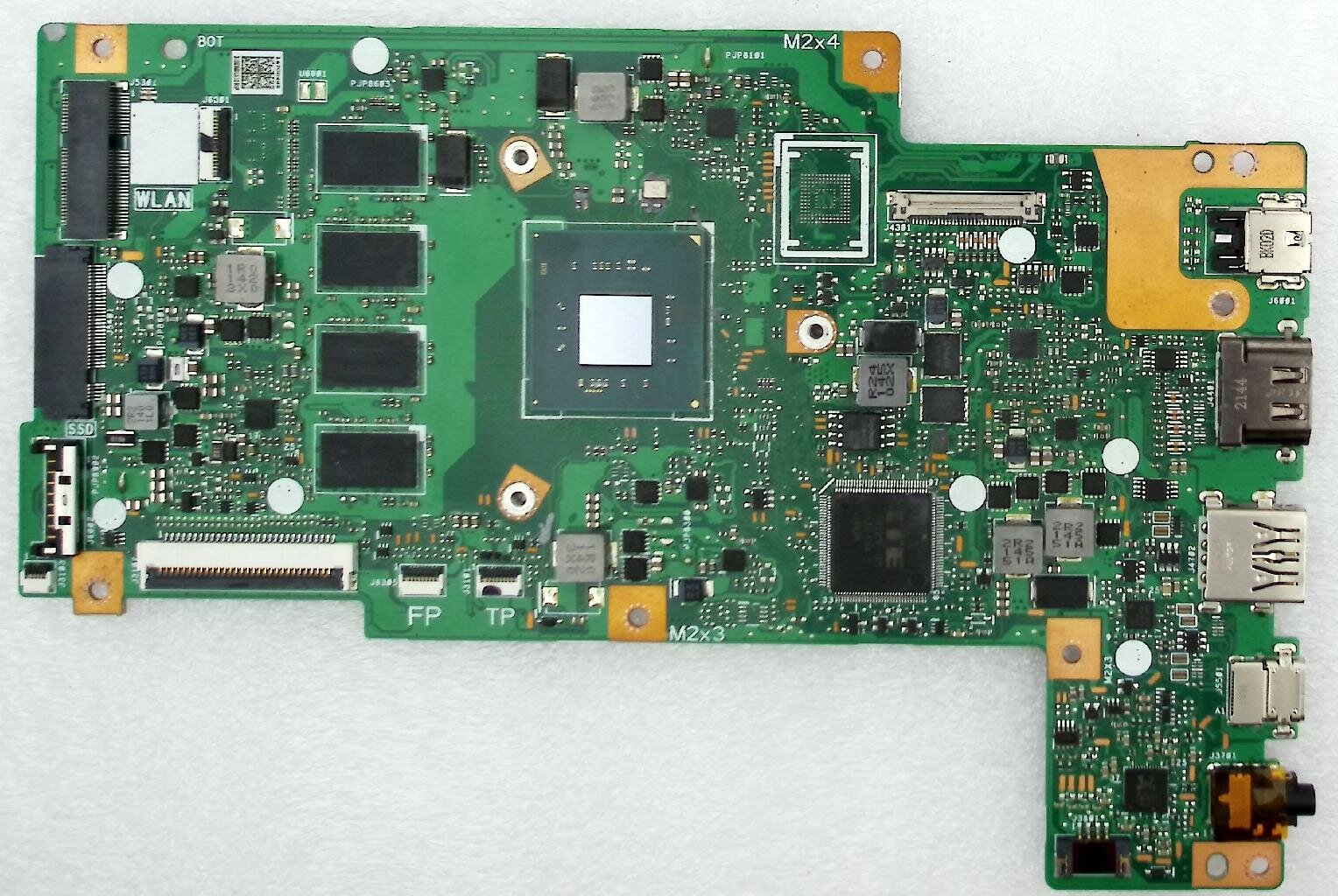 Материнская плата ASUS E410MAB донор CPU Pentium N5030 (038800)