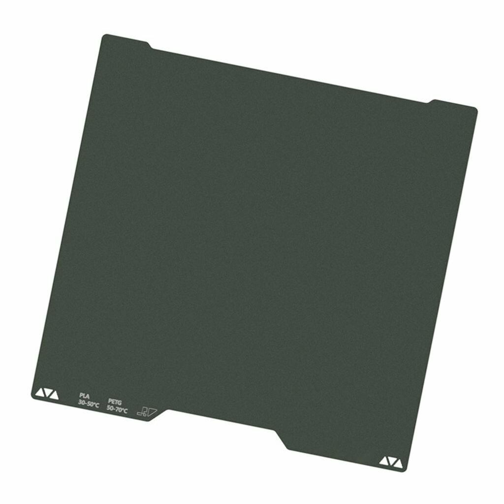 Термостойкий металл 355x346мм, двустороннее эпоксидное покрытие для печати