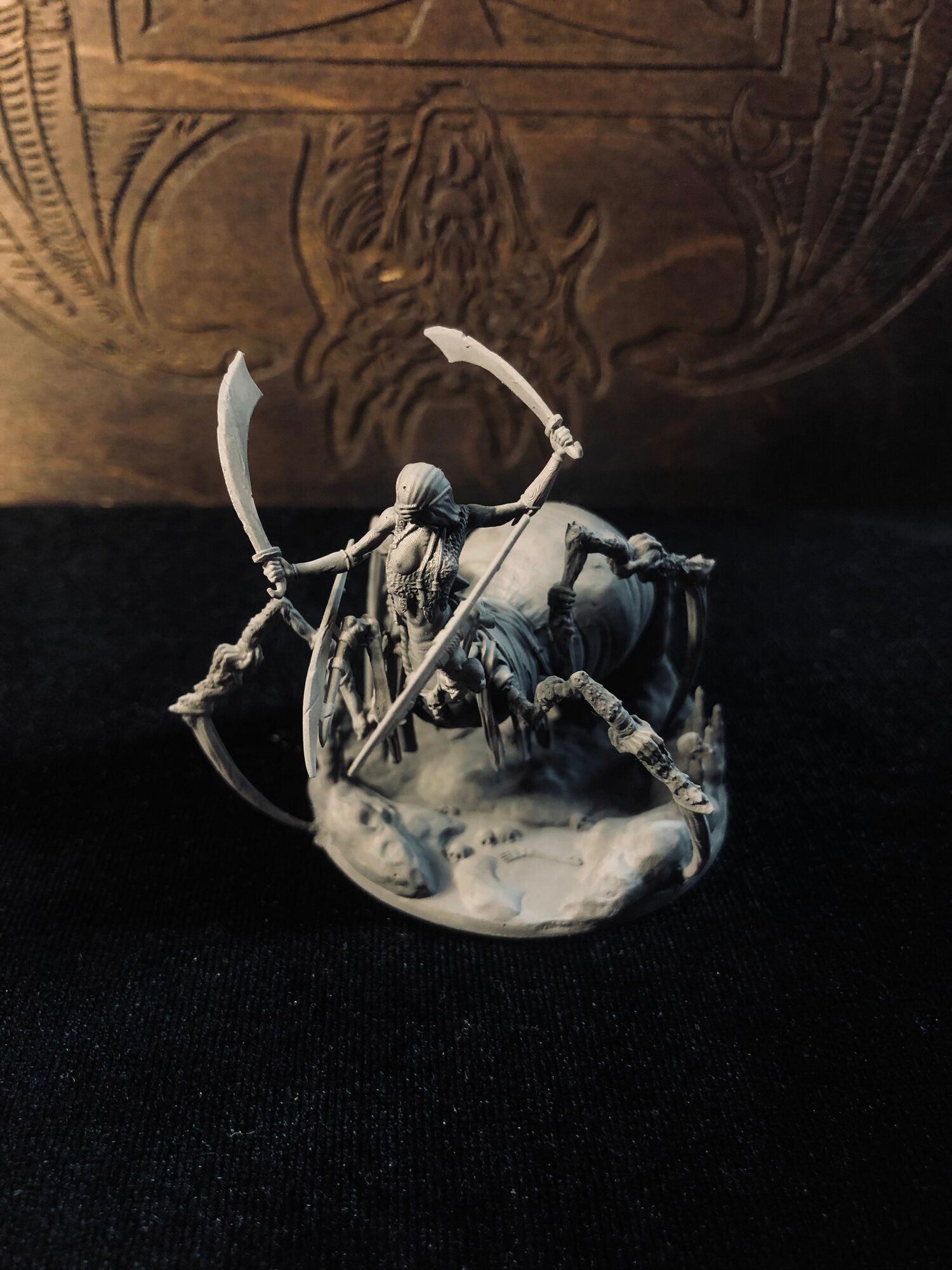 Огромный Драйдер, Драук 2 - Миниатюра для настольных игр DnD, ДнД, Dungeons & Dragons, Pathfinder.